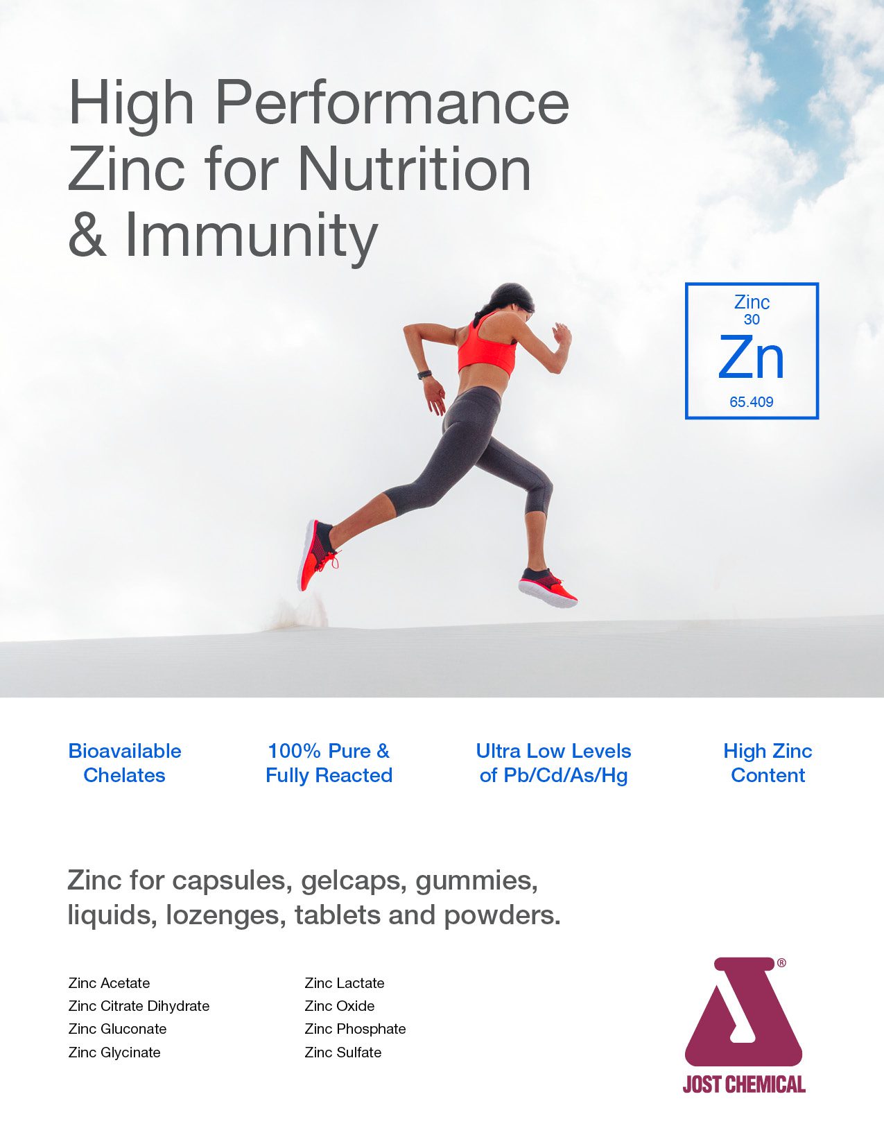High Performance Zinc for Nutrition & Immunity - Jost Chemical Co.