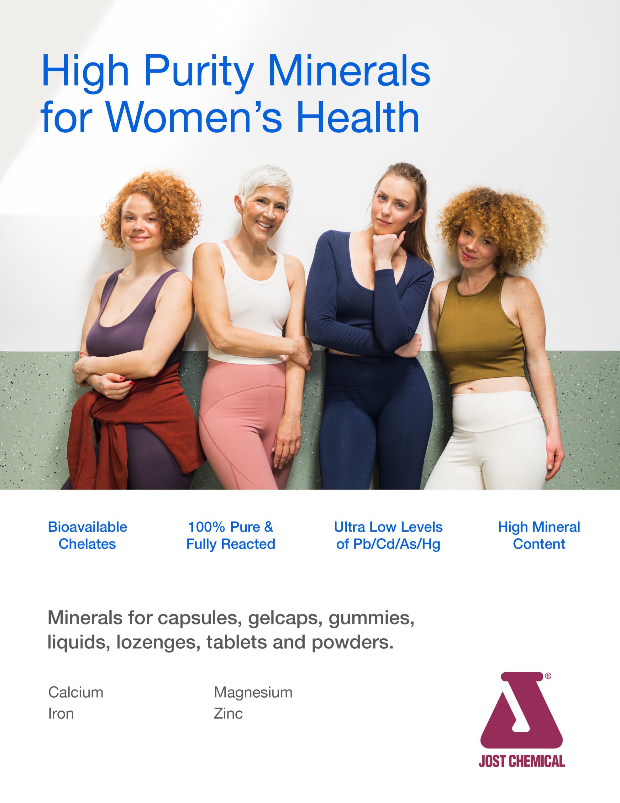 High Purity Minerals for Women’s Health - Jost Chemical Co.