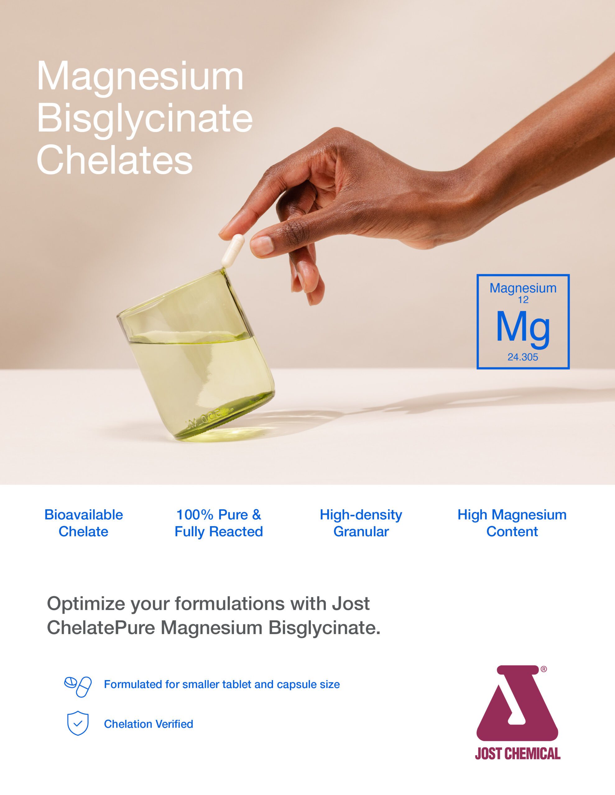 Magnesium Bisglycinate Chelates - Jost Chemical Co.